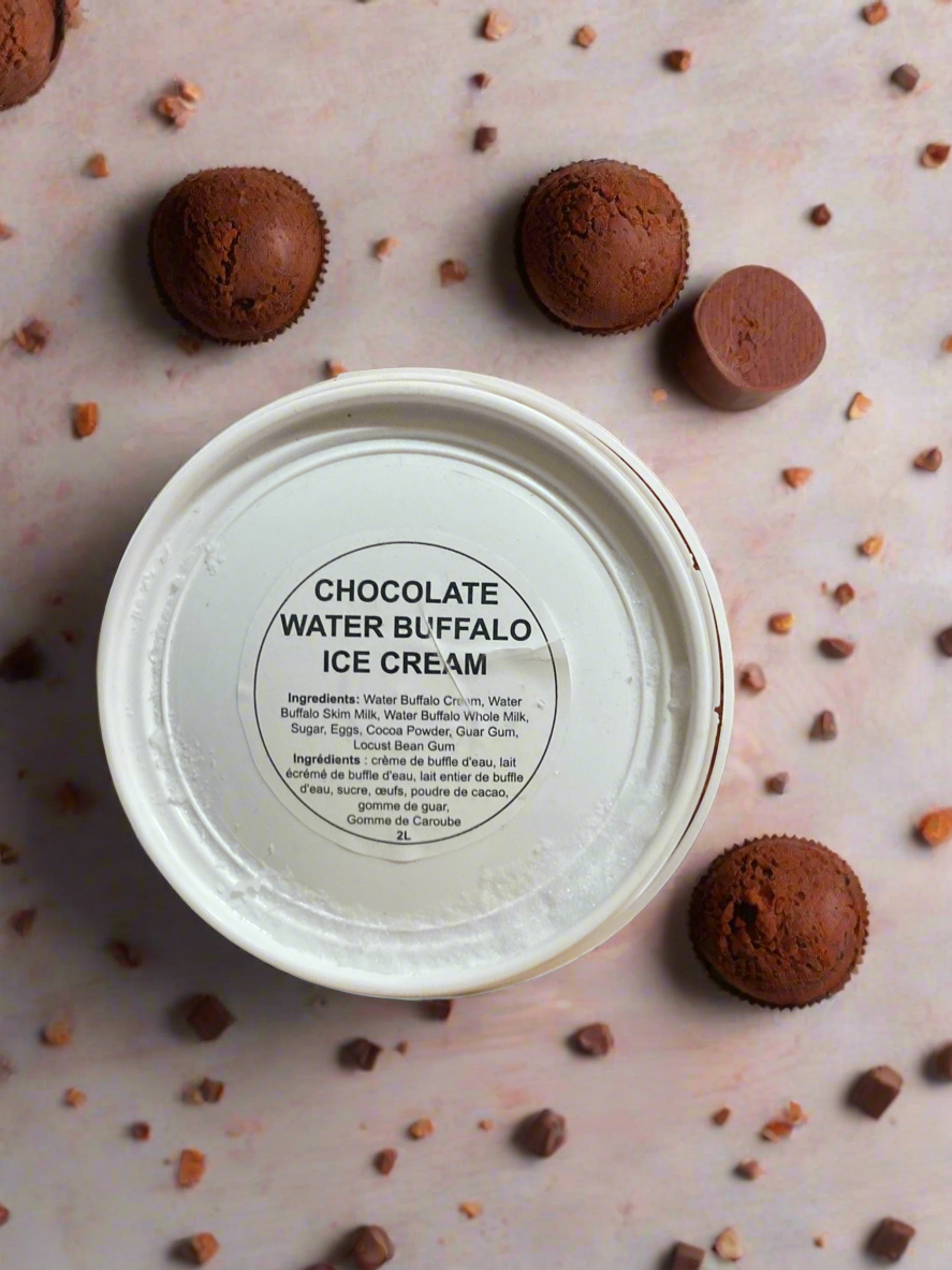 Buffalo Ice Cream Chocolate – Meadow Song Farms