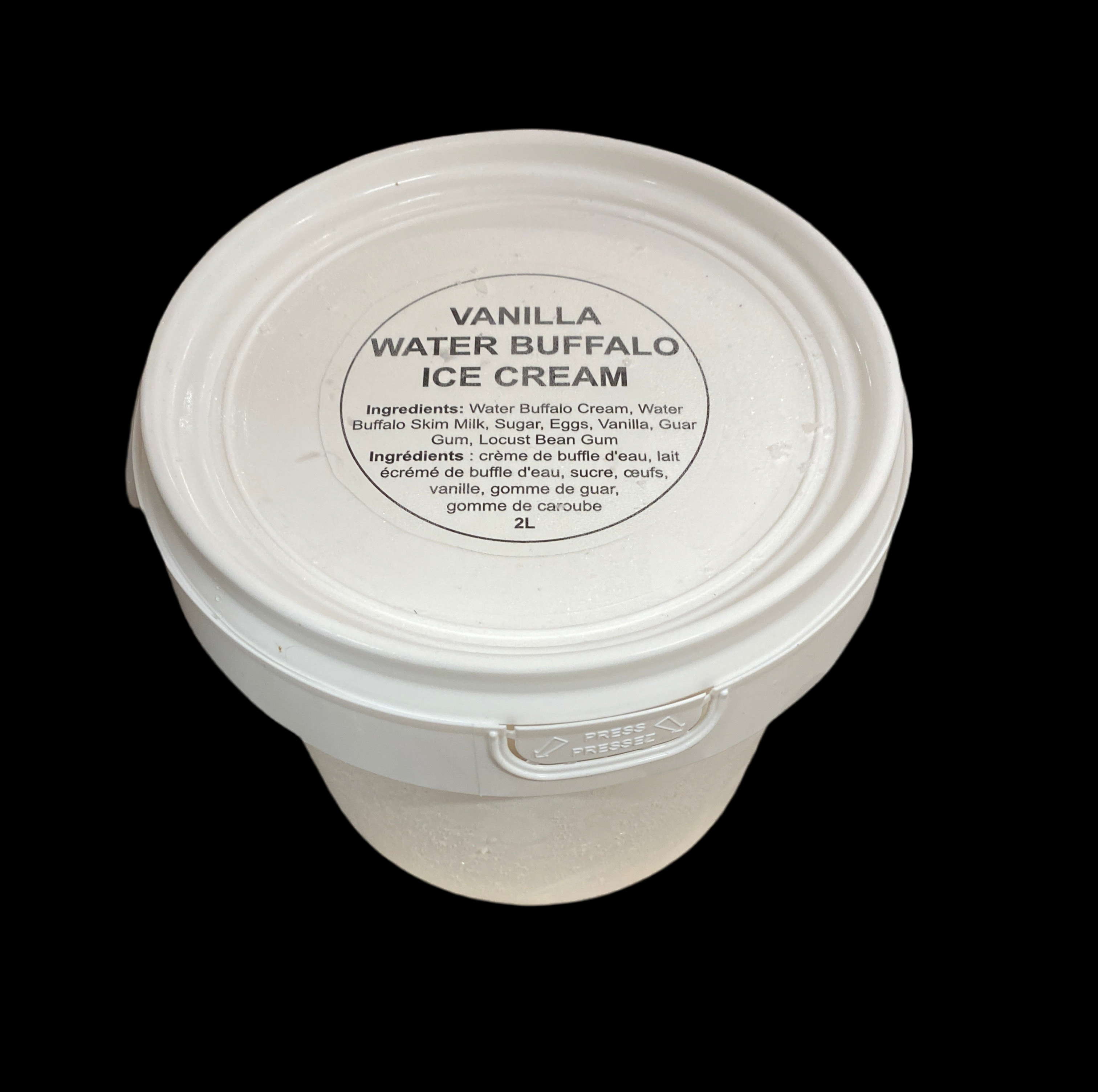 Buffalo Ice Cream Vanilla – Meadow Song Farms
